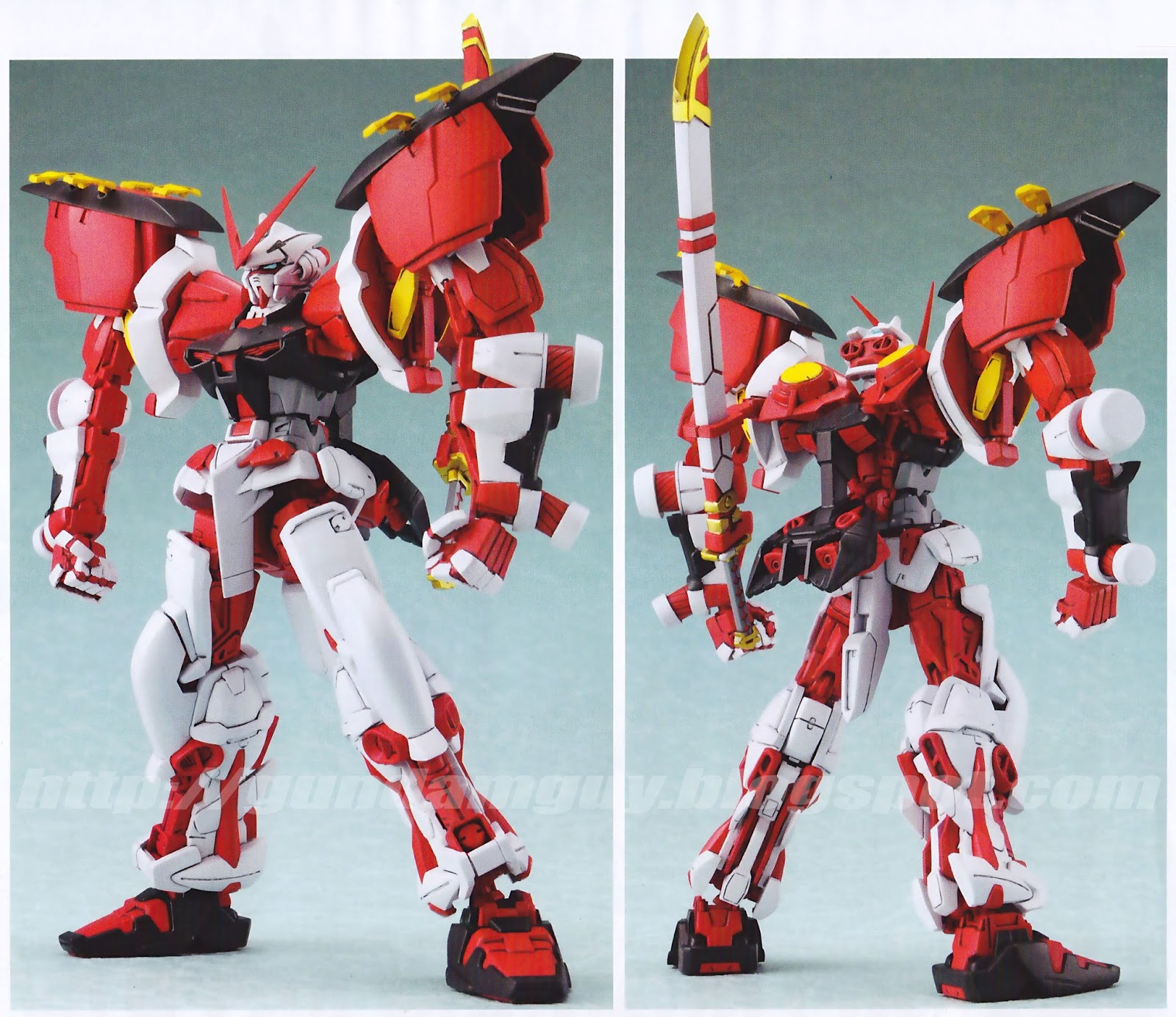 GUNDAM GUY: 1/144 MBF-P02 Gundam Astray Powered Red - Custom Build