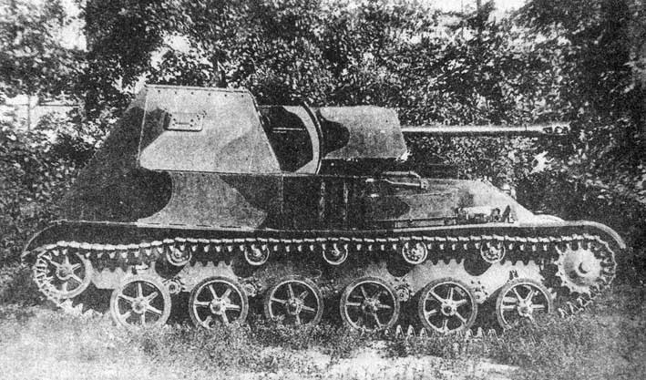 Catainium's Tanks: SU-12 Self Propelled Artillery