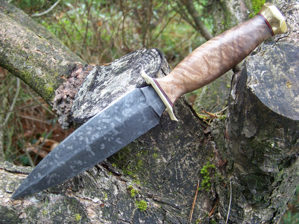 Total Survivalist Blog: Double Edged Dagger for Sale at JP's Custom Knives