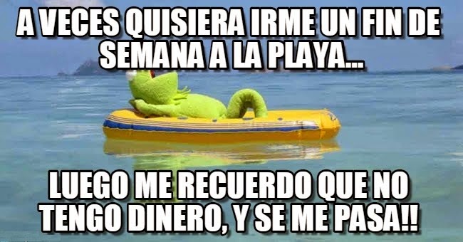 Los mejores memes de playa ~ Matando el tiempo.