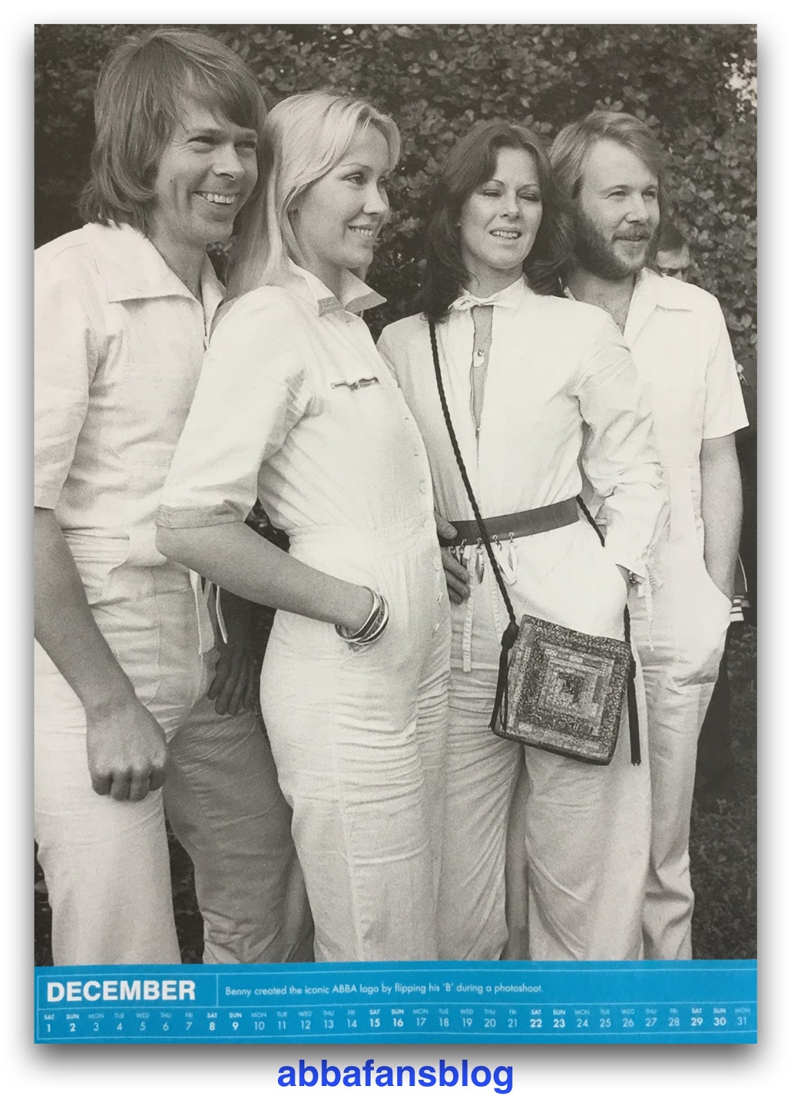 ABBA Fans Blog: December Abba Calendar