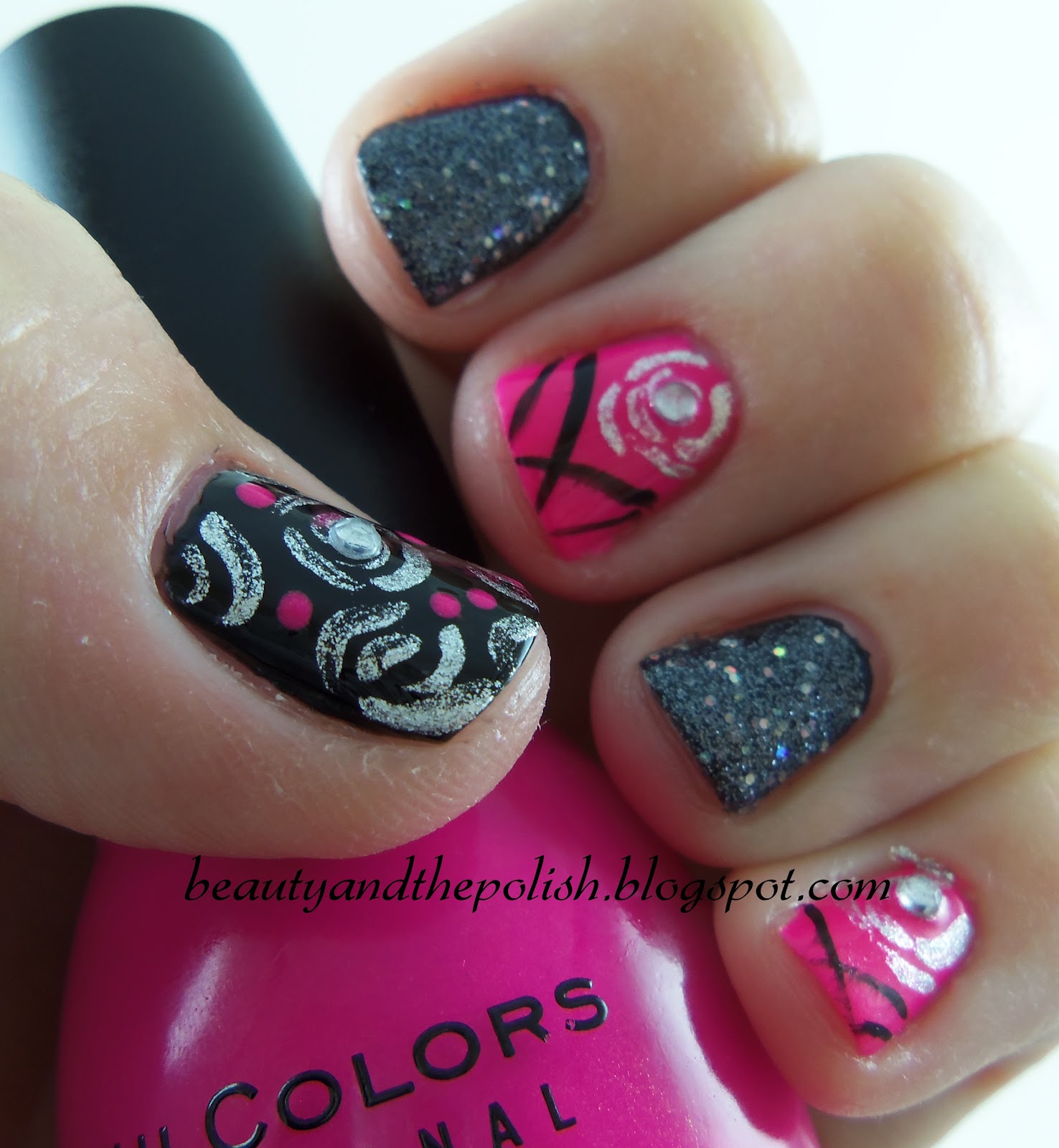 Beauty and the Polish: Barbie inspired nails