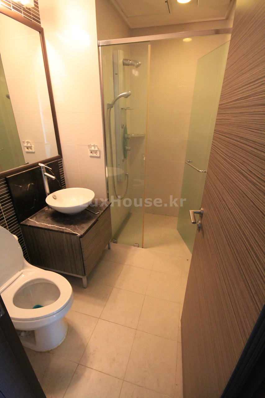 Penthouses in Seoul, Korea: 2 bedroom modern officetel with a tree view ...