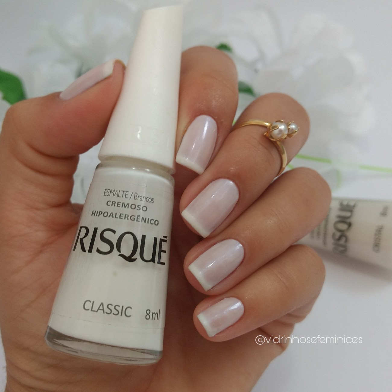 Francesinhas: Cristal + Classic Risqué - Vidrinhos & Feminices