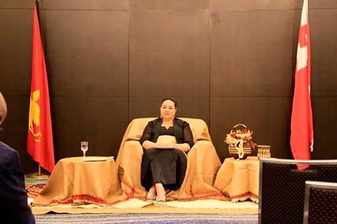 Tongan Princess Latufuipeka meets Tongan Community in Port Moresby ...