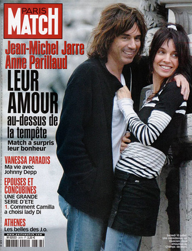 Jean Michel Jarre — Pleasure Principle: Jean Michel Jarre and his women ...