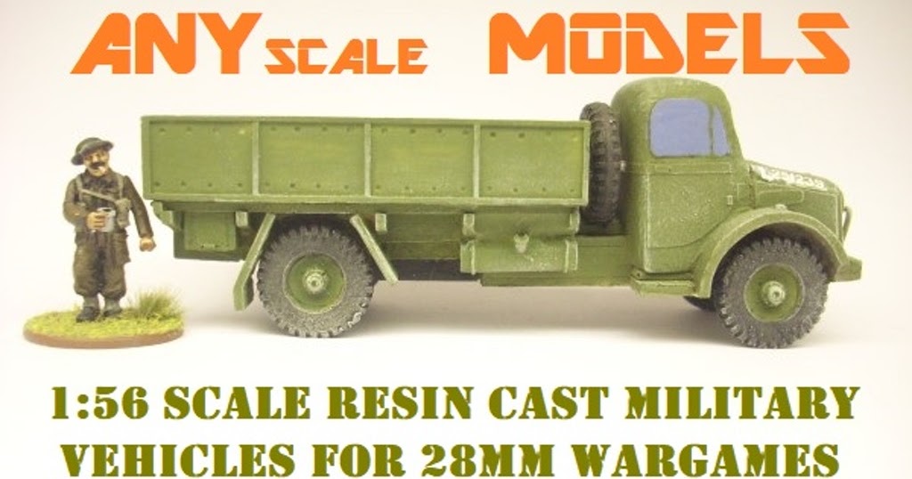 Tabletop Fix: Anyscale Models - New 28mm WW2 Vehicle Kickstarter