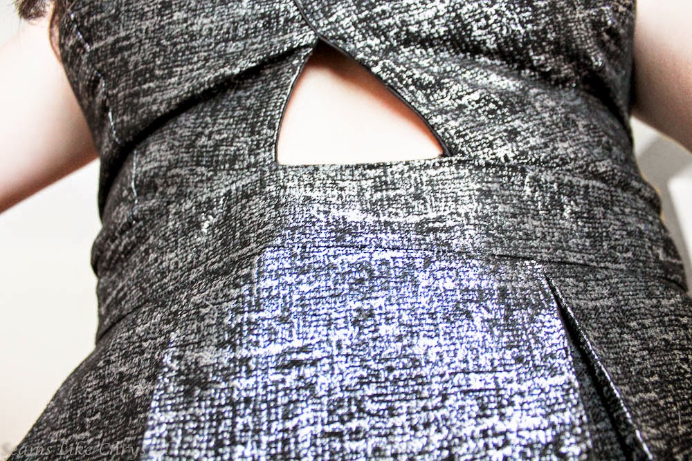 Seams Like Chrystal: The Ailakki Cross Front Dress