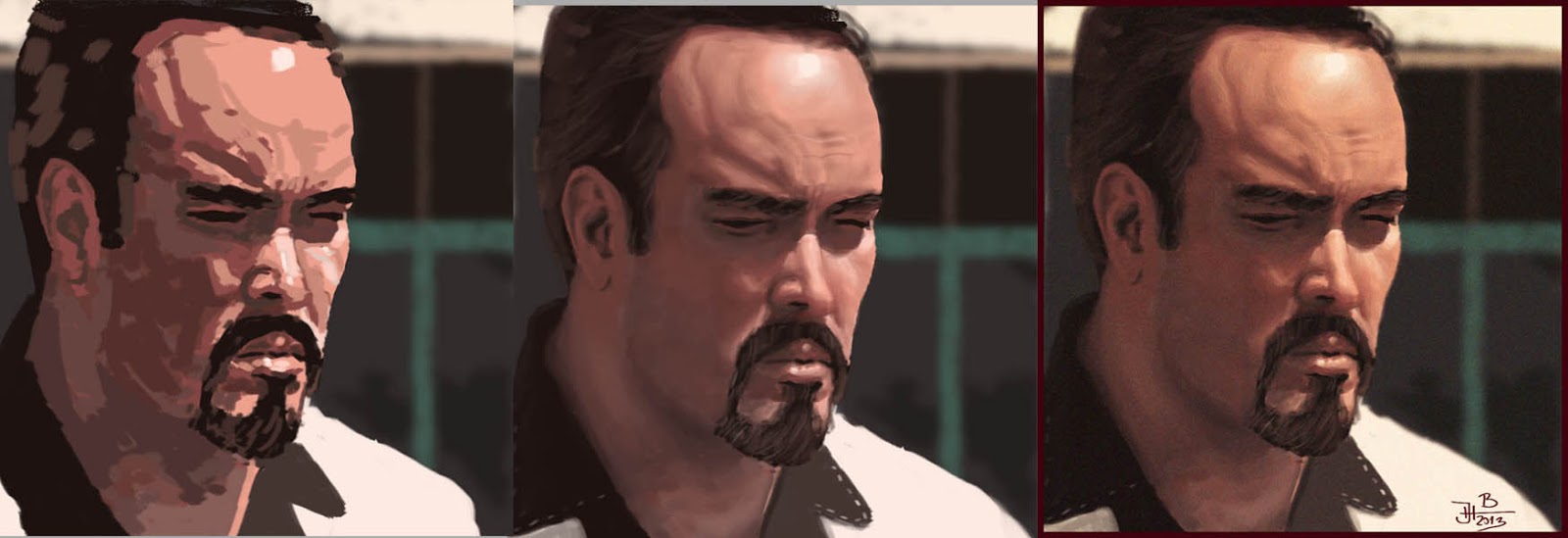 Smash Spring Art: Digital painting - Angel Batista