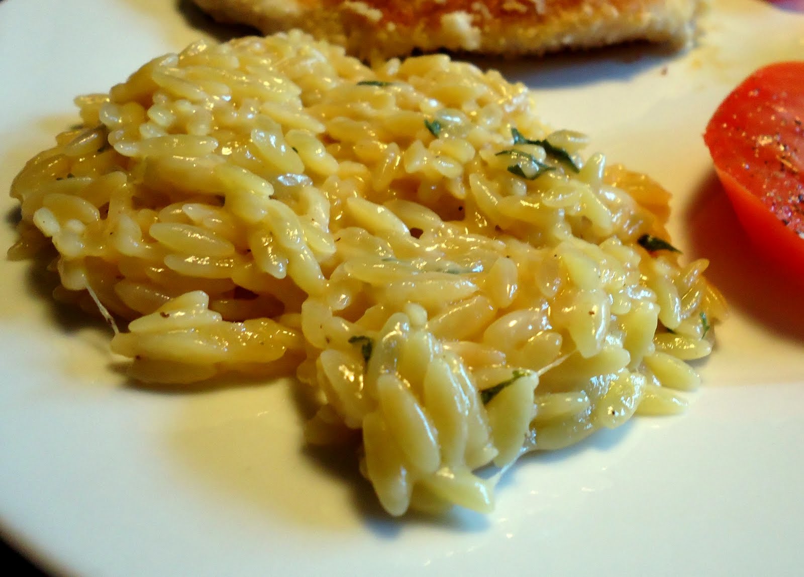 This Woman Cooks: Cheesy Parmesan Orzo