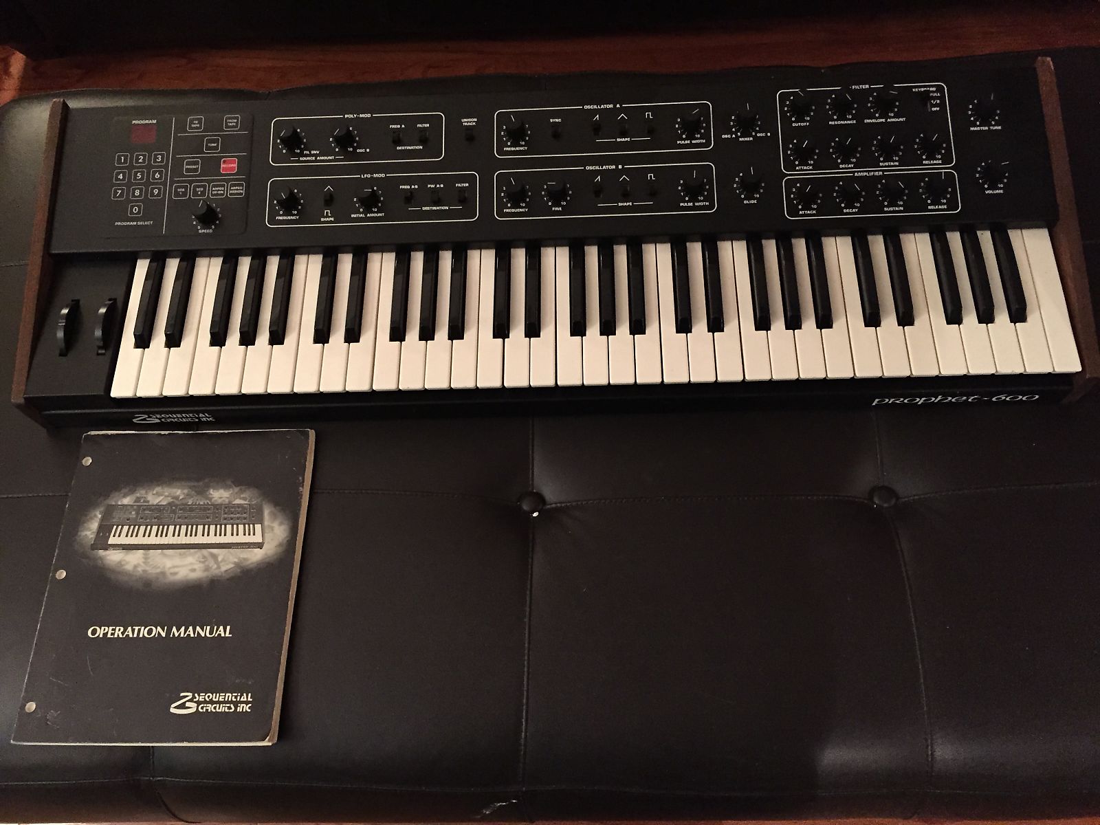 MATRIXSYNTH: 1983 Sequential Circuits Prophet 600 SN 3984