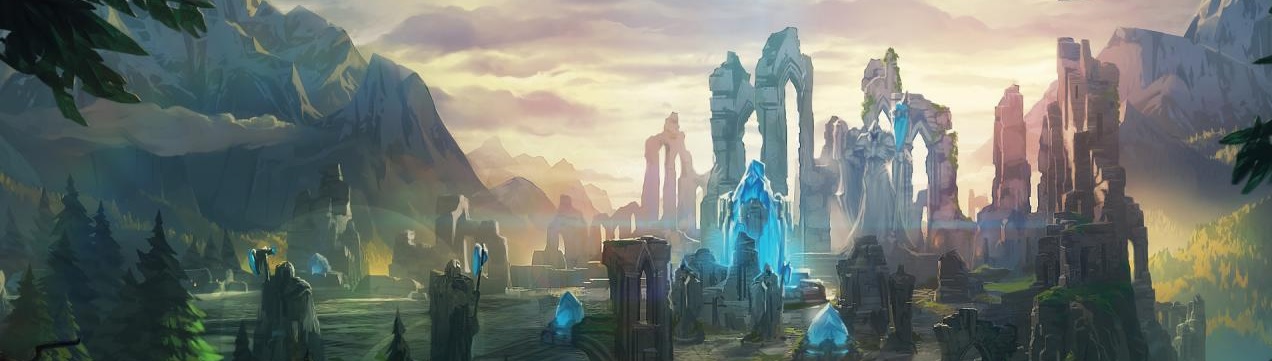 #欧美# #魔幻#asdada.jpg (1272×361) 废弃建筑群 召唤师峡谷-花瓣网