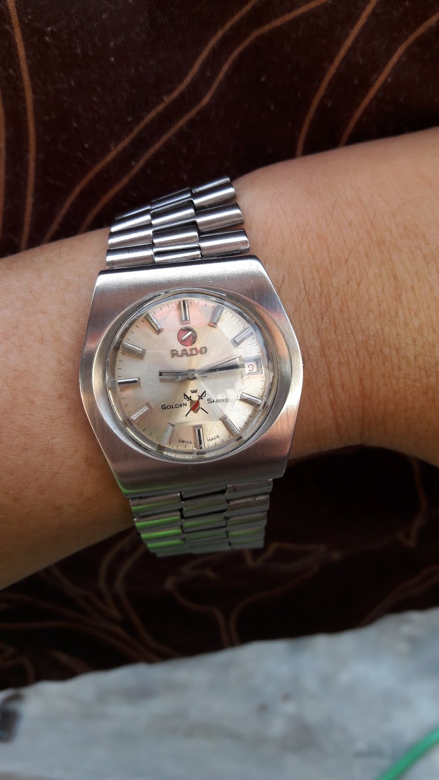 BAKUL JAM: SOLD : RADO GOLDEN SABRE AUTOMATIC