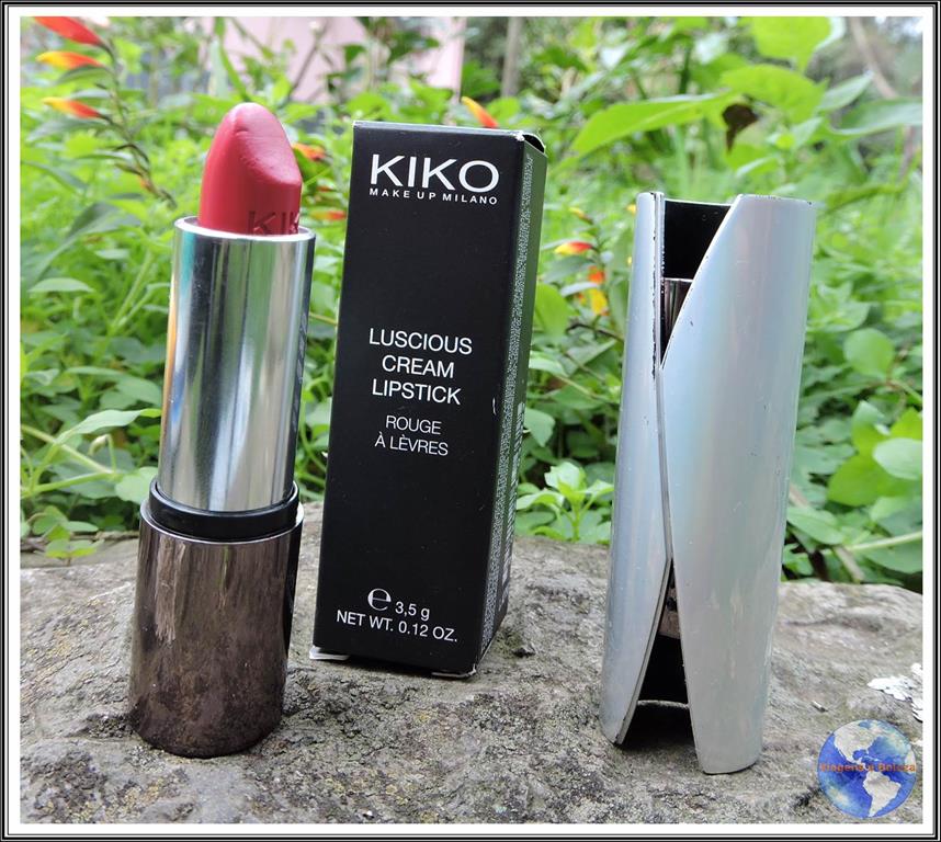 Batom Kiko Luscious Cream Lipstick 514 - Magenta. Uma cor para arrasar ...