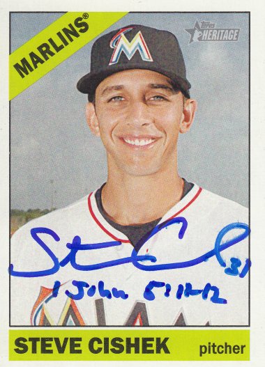 Daily Autograph: Steve Cishek