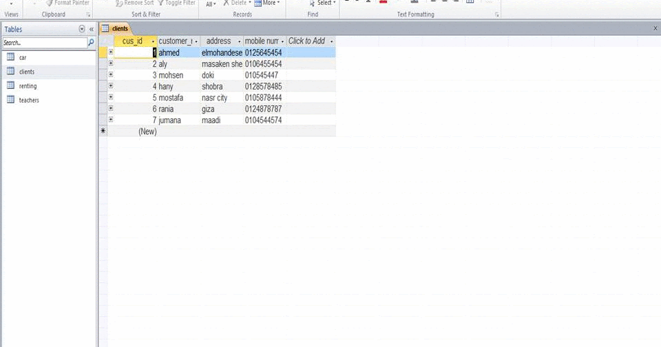 الدرس 12 (خاصية تعيين حجم الحقل field size) فى الاكسيس Microsoft access ...