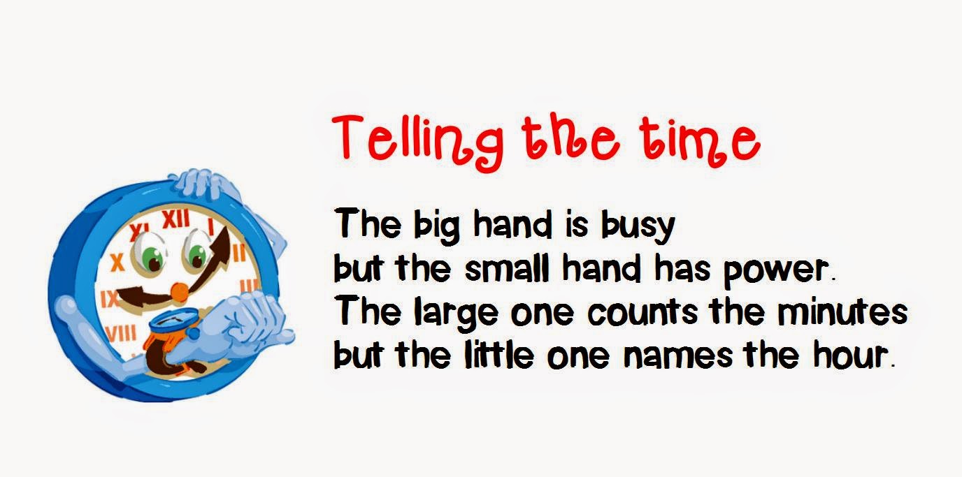 Ideo English 123 2014-2015: Poem about time for segundo.