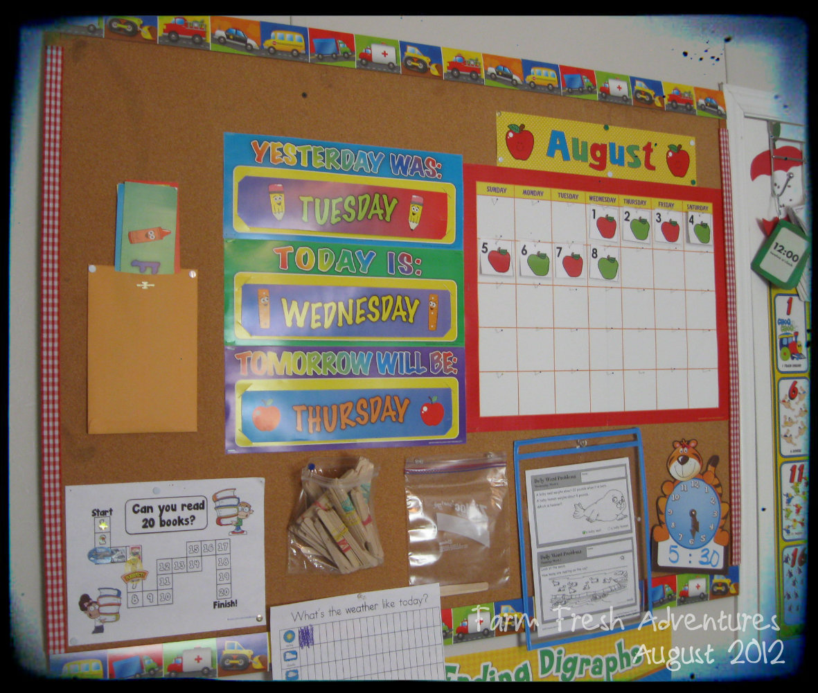 Farm Fresh Adventures: Our School Space~ (Not) Back to School Blog Hop 2012