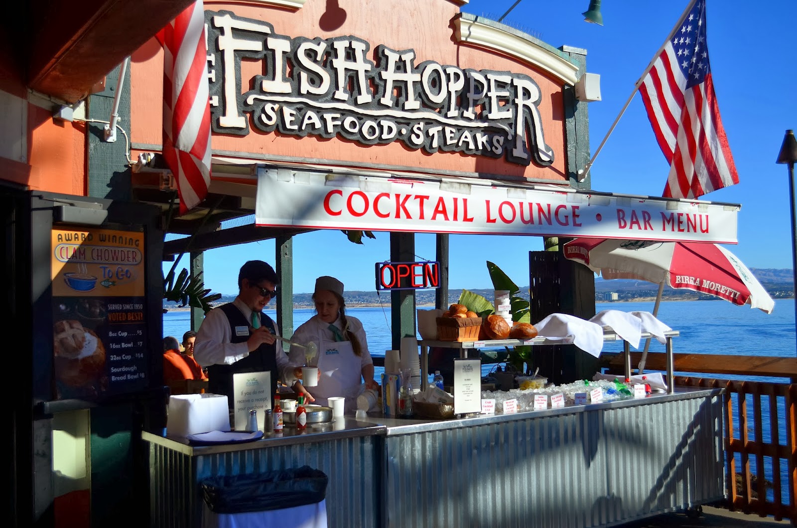 Hedofoodia: The Fish Hopper Seafood & Steaks, Monterey
