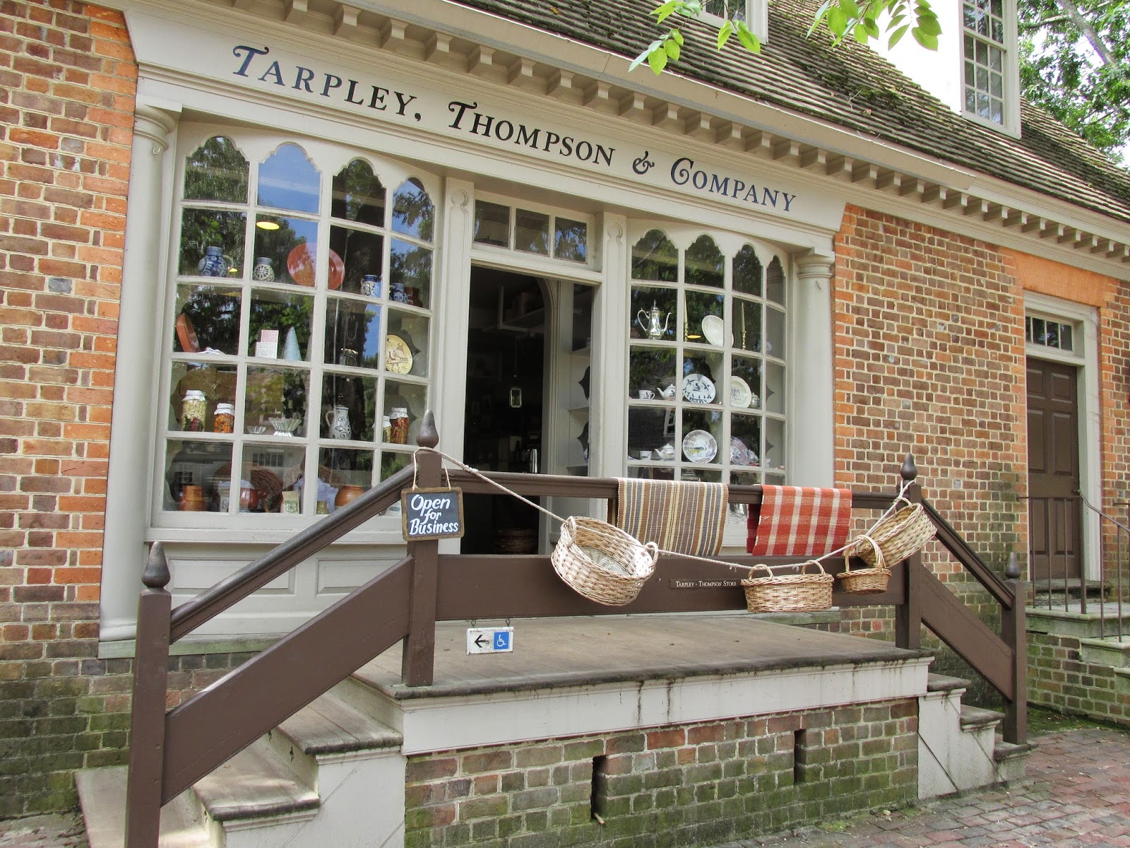 Colonial Quills: Shopping in Colonial Times by Cynthia Howerter