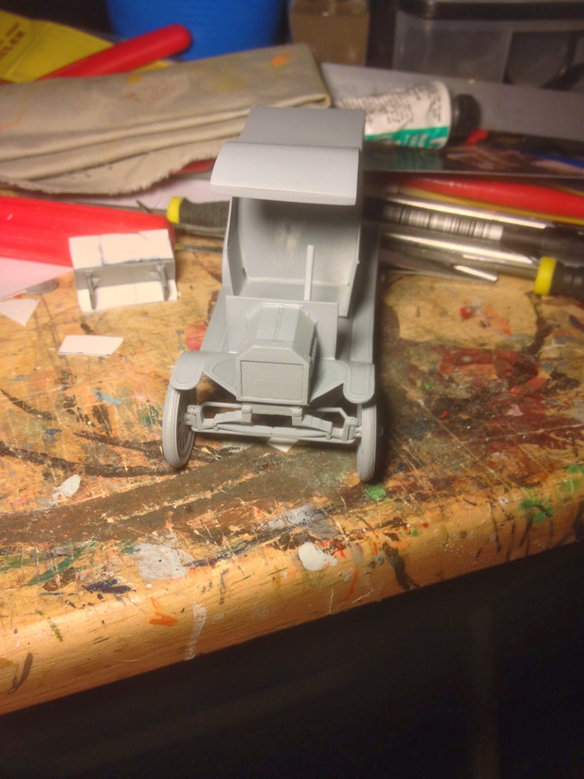 Scale Model Workbench: Ford model T conversion