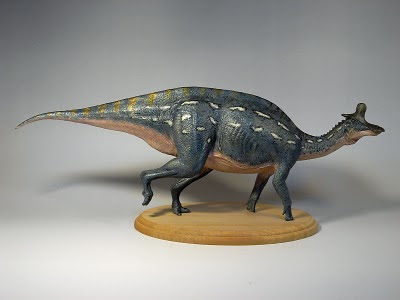 Hirokazu Tokugawa's Paleo Sculpture: Lambeosaurus lambei