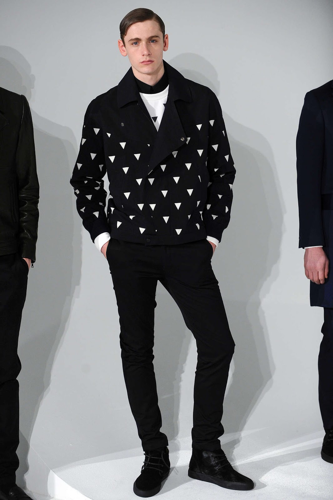 Male Model Otaku: Tom Webb: Fall/Winter 2014-15 【New York/Milan/London ...