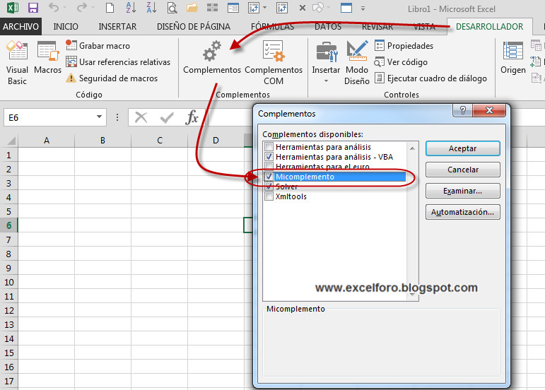 VBA: Cómo crear nuestro propio Complemento en Excel. | EXCEL FORO: Un ...