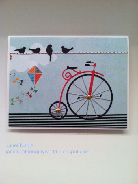 Coloring My World: Memory Box Vintage Bicycle