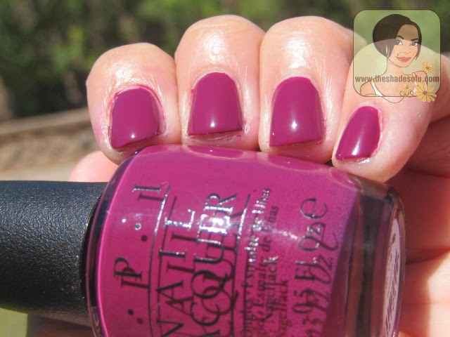 OPI Coca Cola Collection Swatches, Review - The Shades Of U
