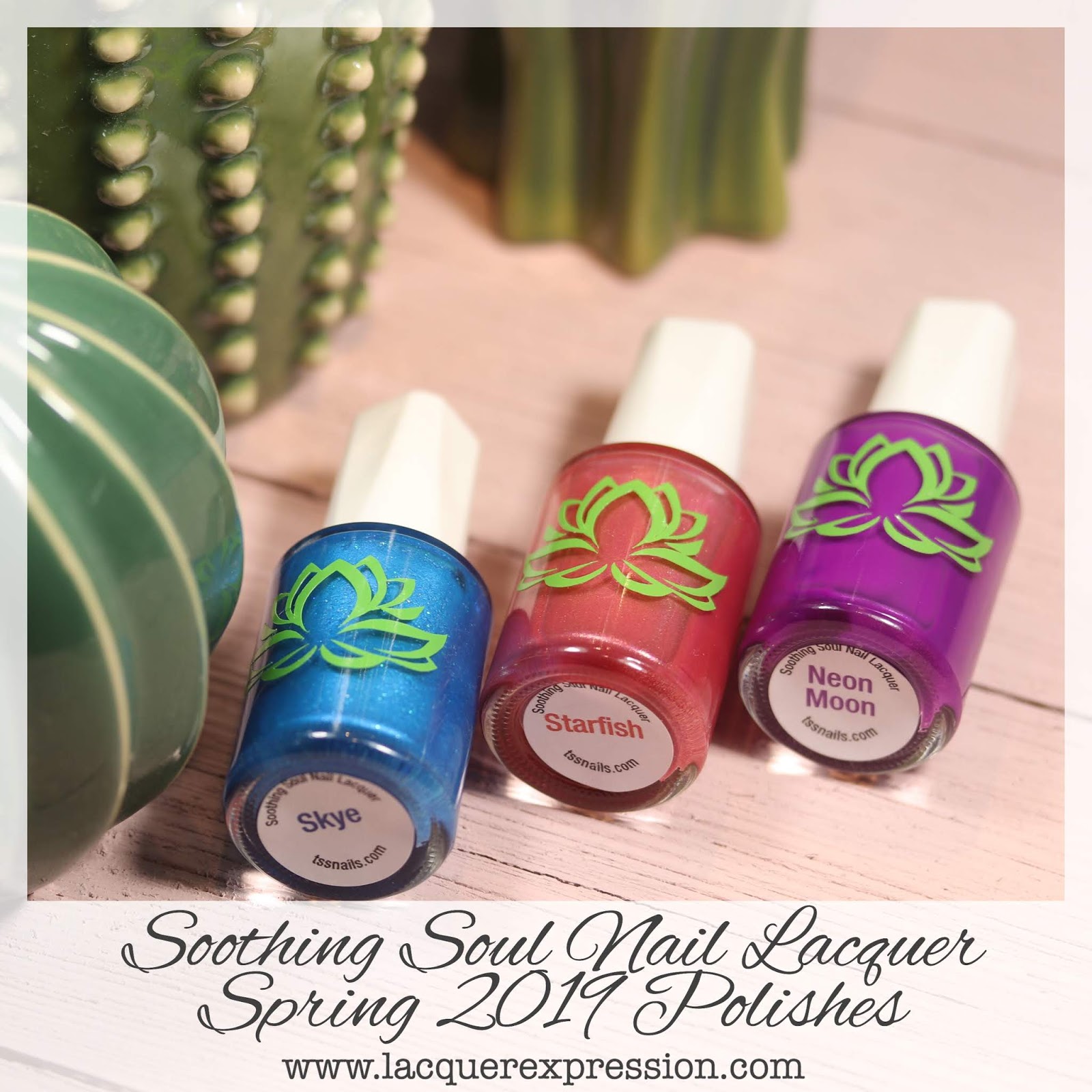 Soothing Soul Nail Lacquer Spring 2019 Assorted Polishes ...