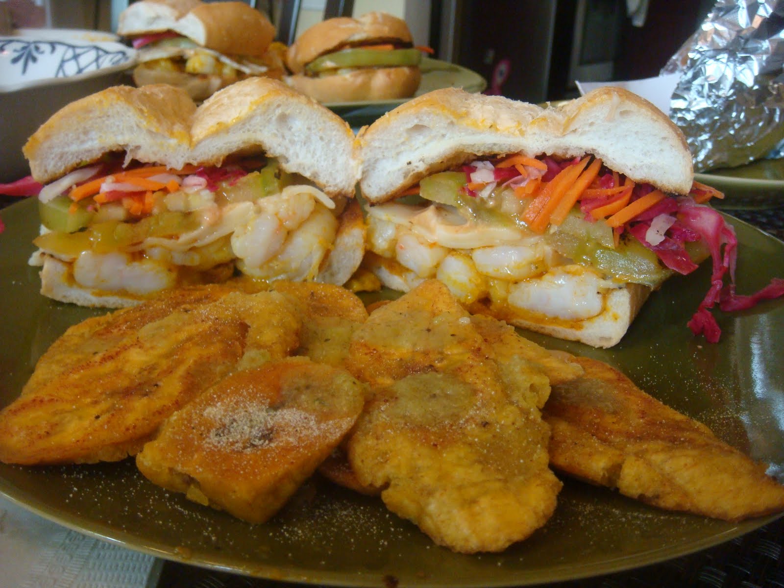 Munchies and Media: Camarones Criolla Torta - Puerto Rican Inspired ...