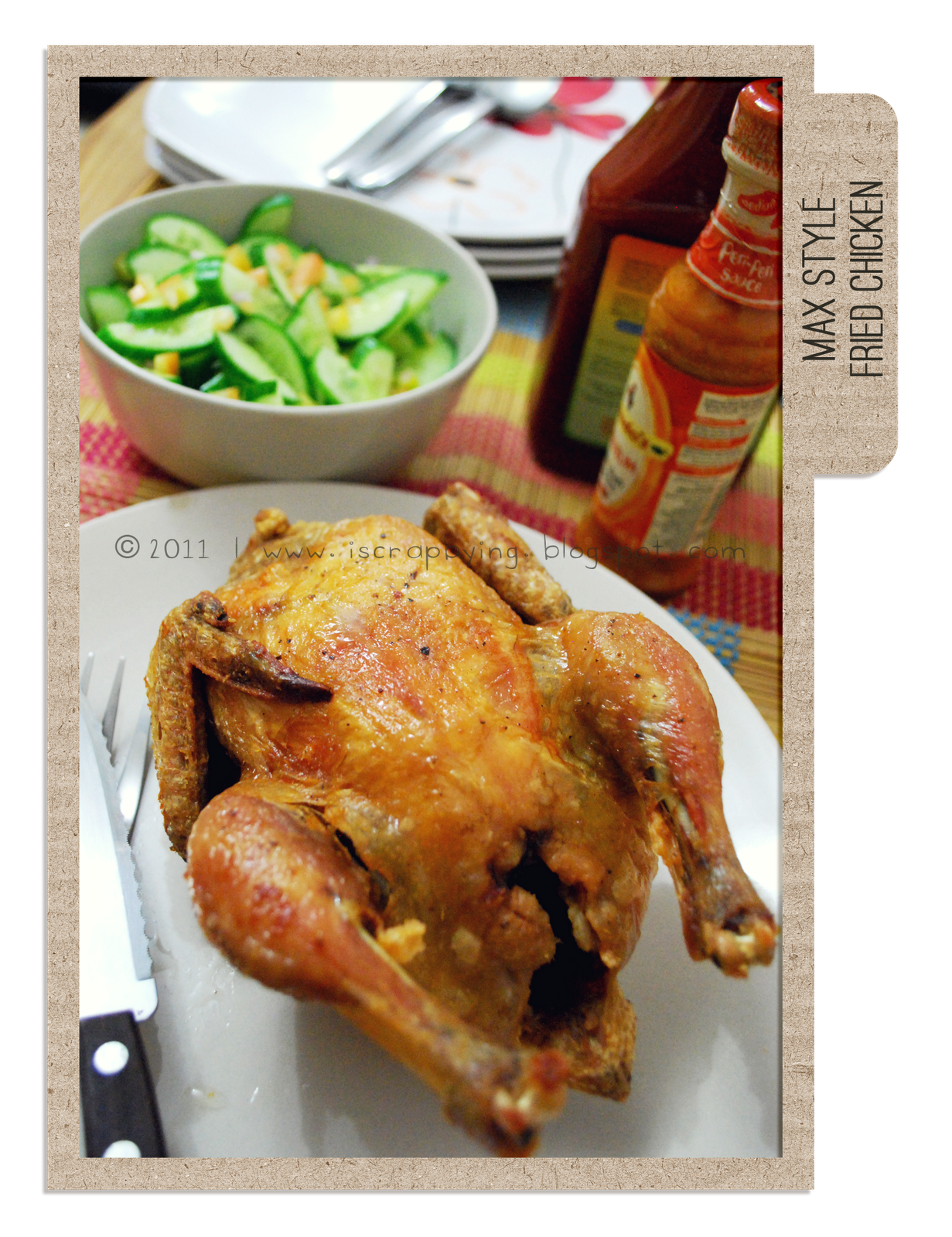 i♥scrap: MAX'S STYLE FRIED CHICKEN { Foodography }