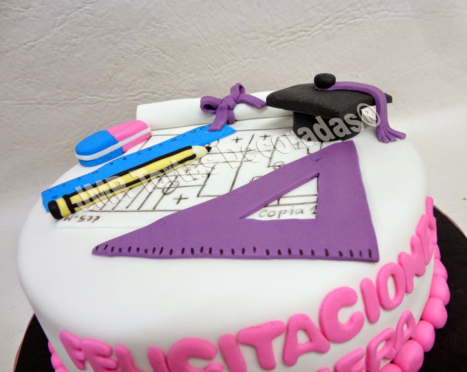 Torta Egresados. Graduacion. Felicitaciones ingeniera | JMR Tortas ...
