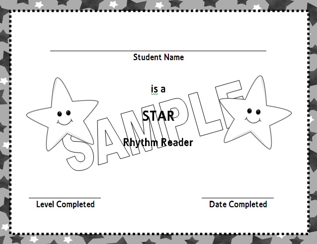 The Sweetest Melody: Star Rhythm Readers