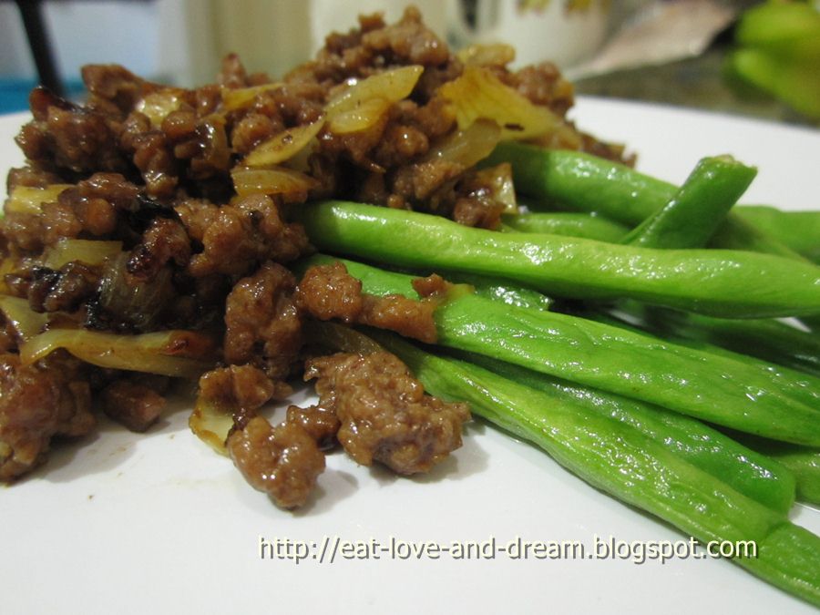 Eat, Love and Dream: Baby Buncis Sapi