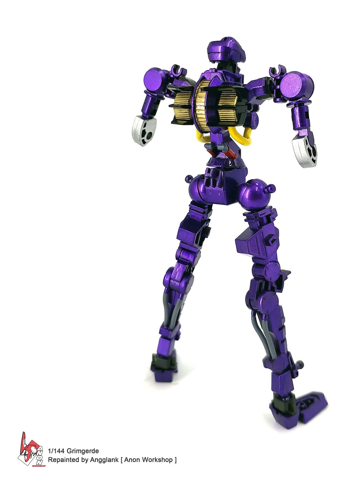 Custom Build: HG 1/144 "GRIMGERDE CALAMITY" Valkyrja Frame's Test Unit