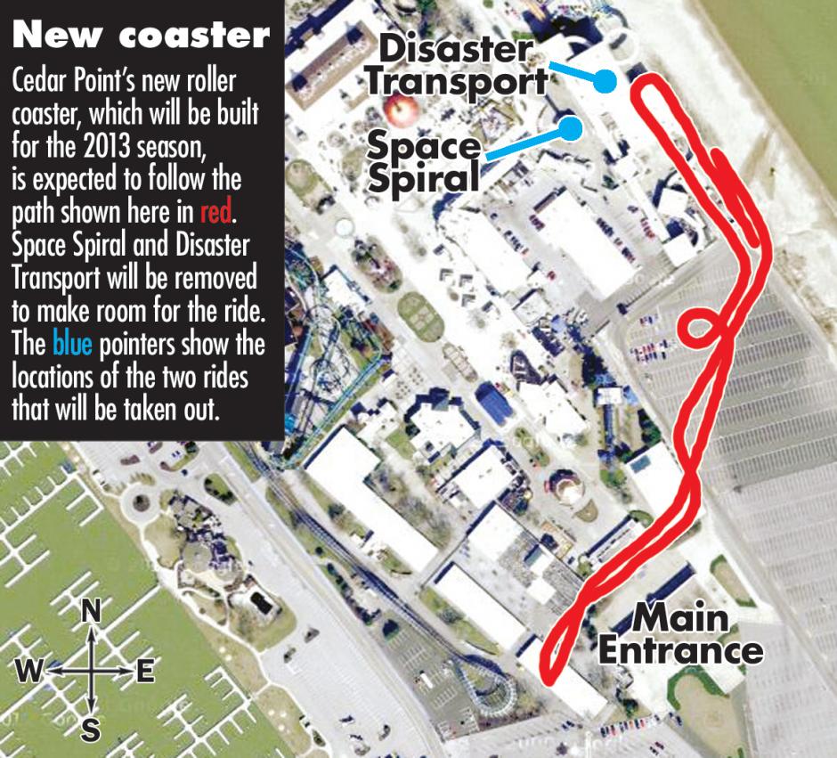 Through My Eyes: Cedar Point 2013 To Bring A New Coaster