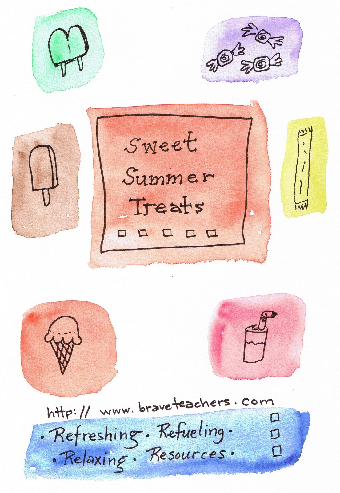 Tales of This 4th Grade Teacher: Sweet Summer Treats