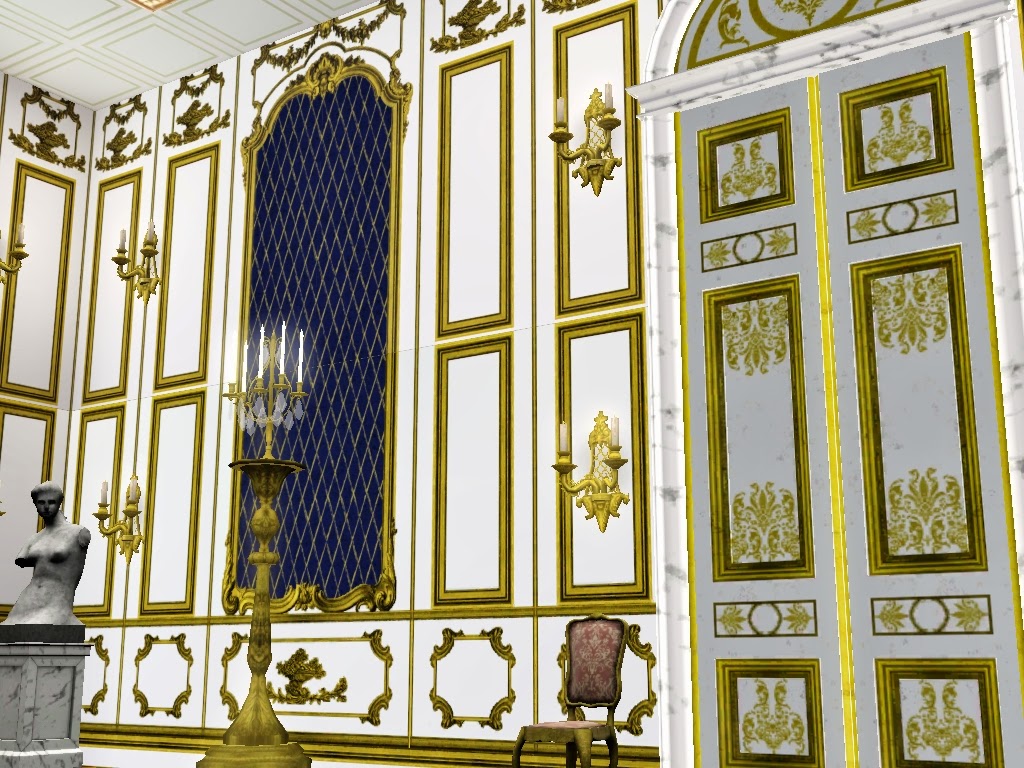 Royal Versailles Wall Panels Set For TS3