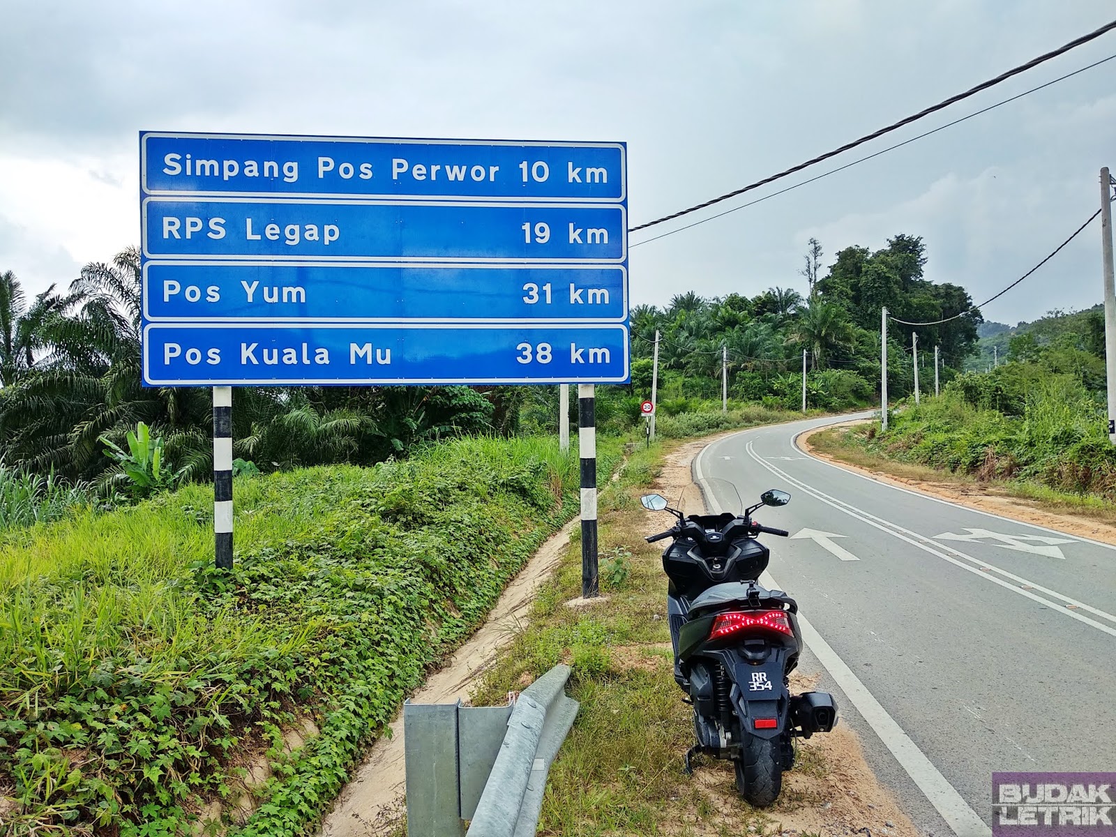 Budak Letrik: Tunggangan Solo Modenas Elegan 250i: Perkampungan Orang ...