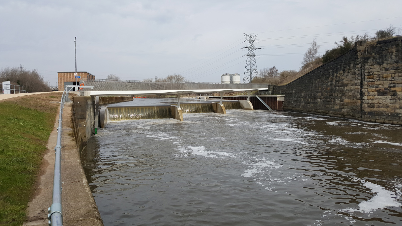 The Happy Pontist: Yorkshire Bridges: 21. Knostrop Footbridge, Leeds