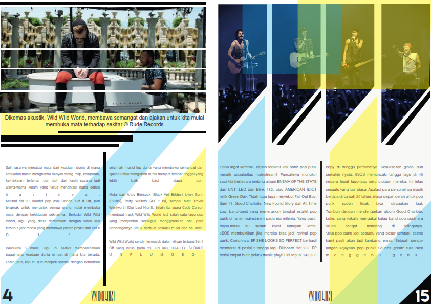 My Portofolio : Contoh Mini Magazine dengan menggunakan Adobe ...