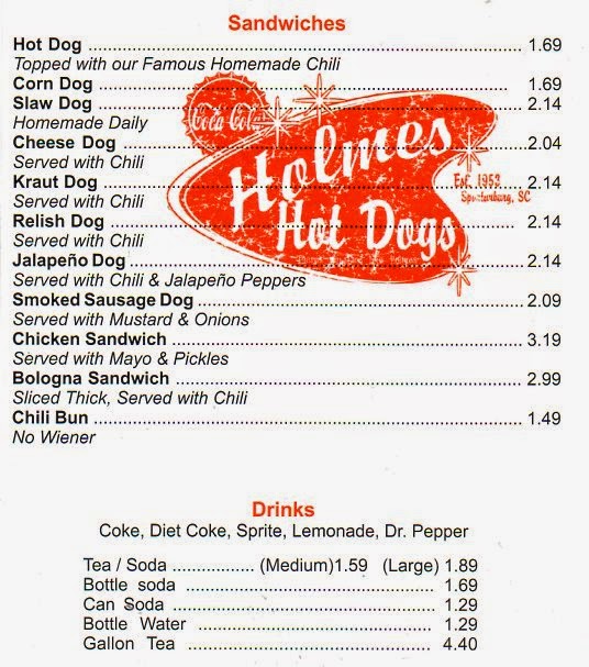 BILLY EATS OUT: HOLMES HOT DOGS