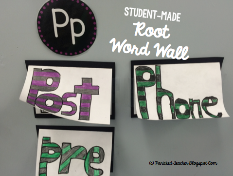 Root Word Walls! | Panicked Teacher