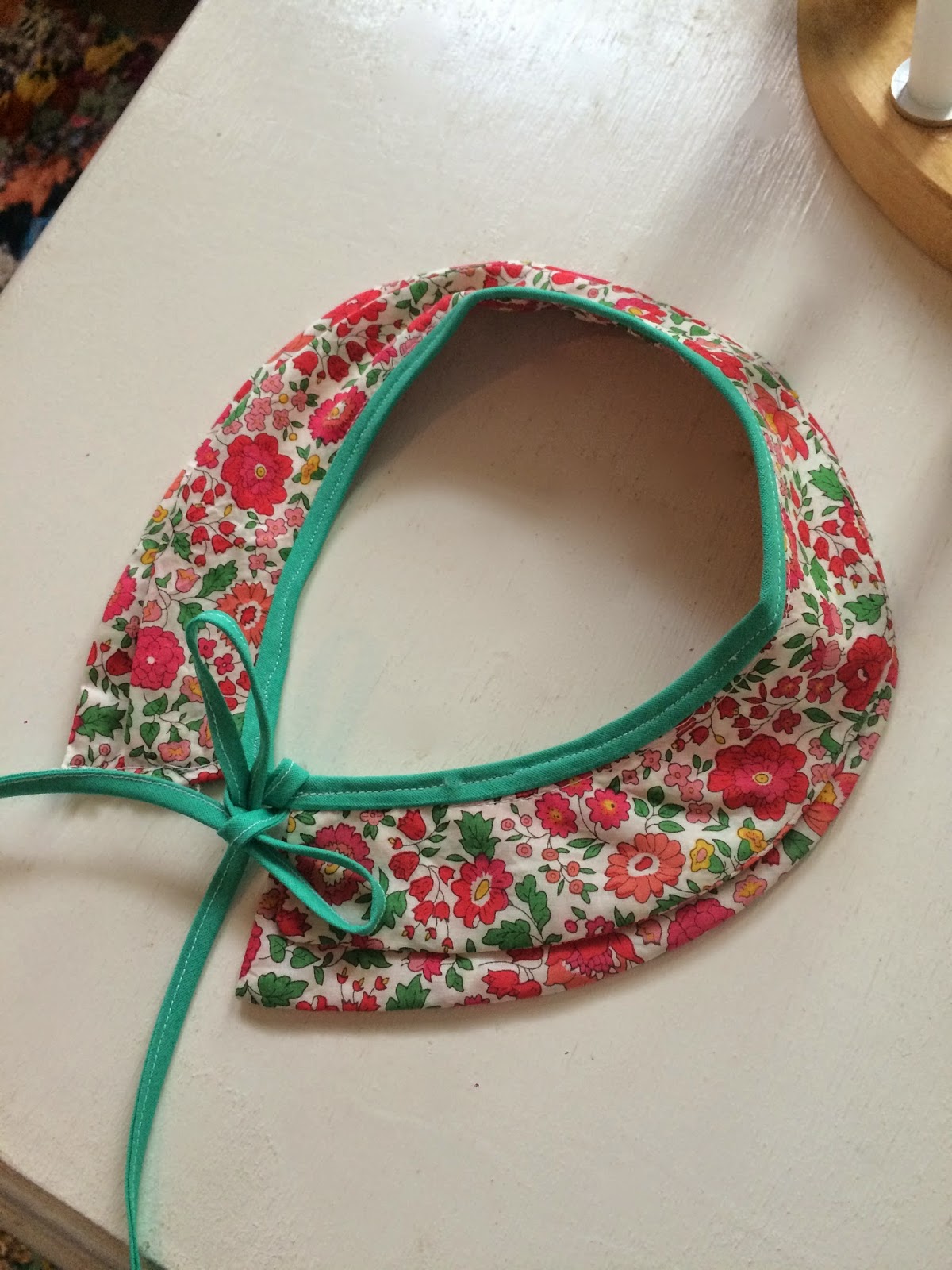 Sew Nancy: liberty of london double layer collar