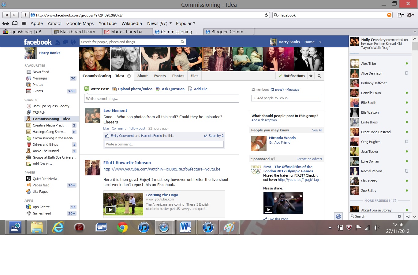 Commissioning in the media - Uni Rap