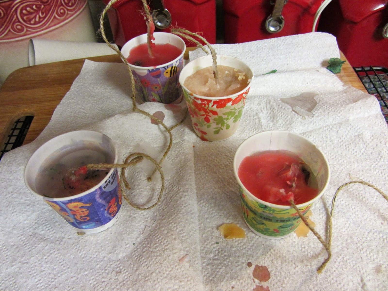 Mashed Potatoes and Crafts: Handmade Party Candles