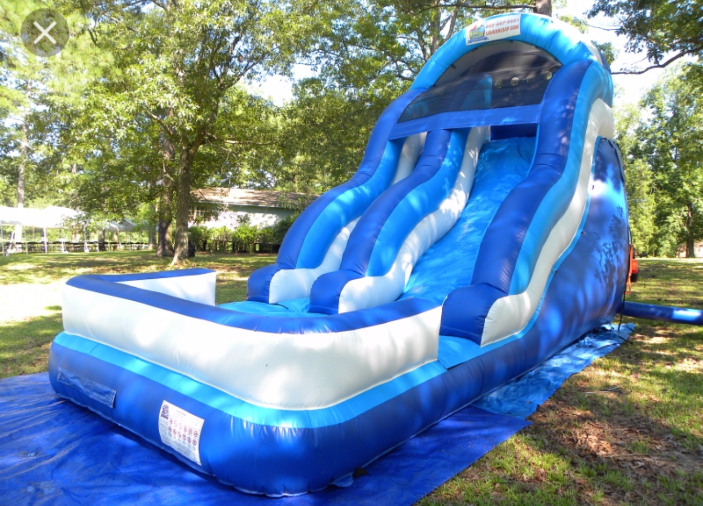 Yes. My name is m a r n a: Kid's water slides