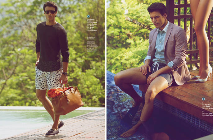 PARAGON MODEL MANAGEMENT: Jose Enrique @ GQ México